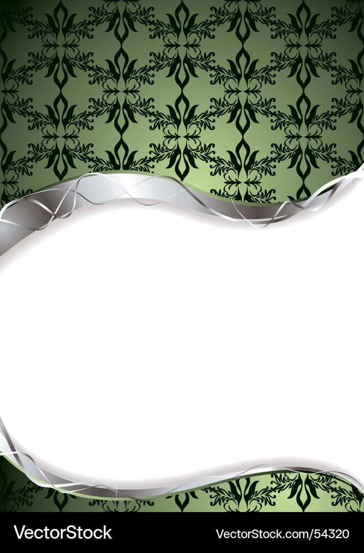 Wallpaper green space Royalty Free Vector Image