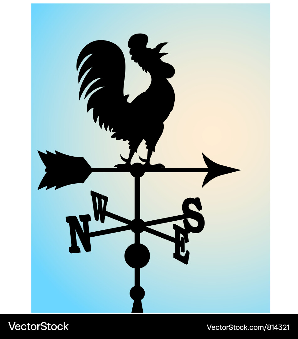 Rooster Weathervane Clip Art Chicken Weather Vane: Over 1,029
