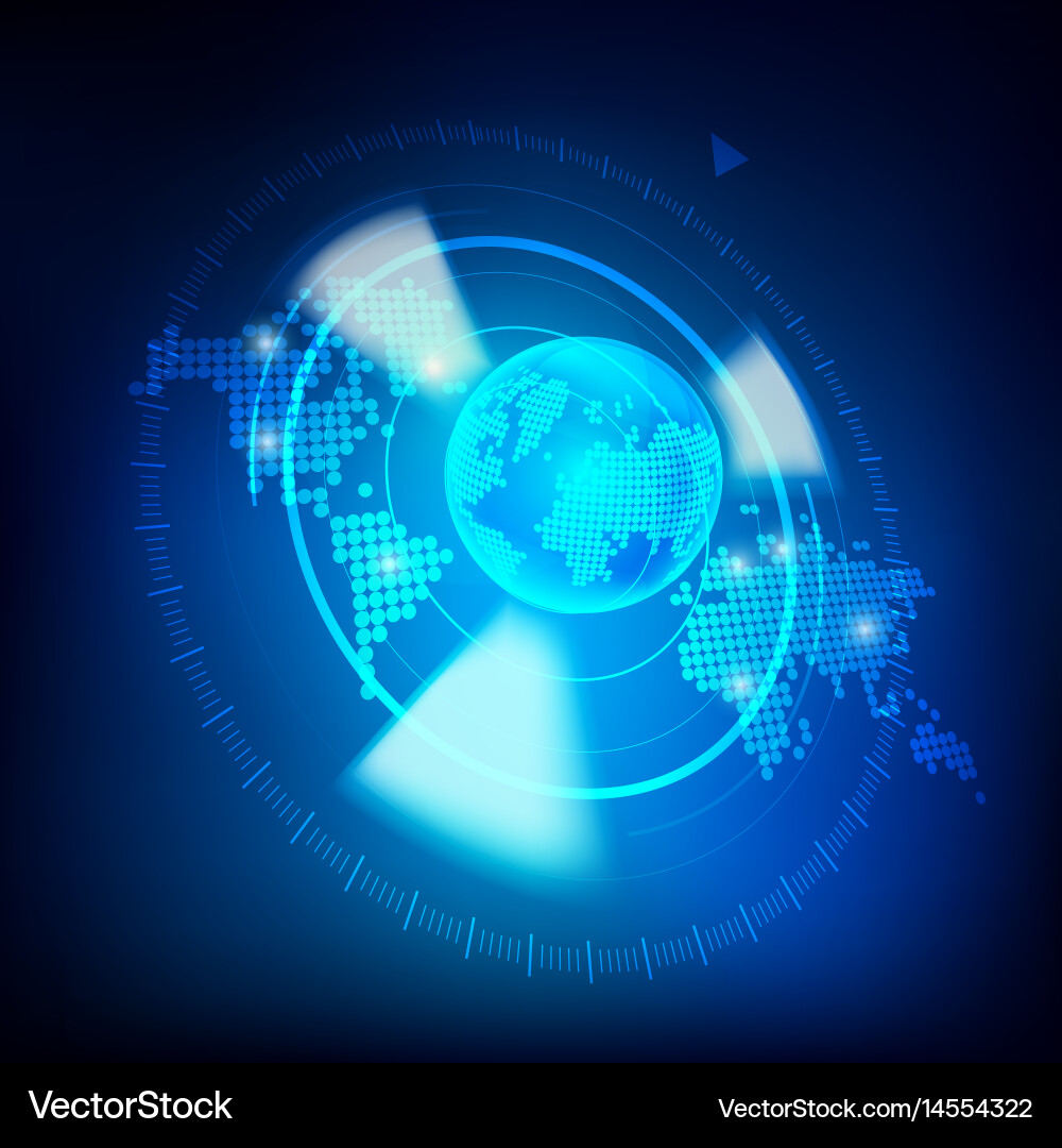 Radar Royalty Free Vector Image - VectorStock