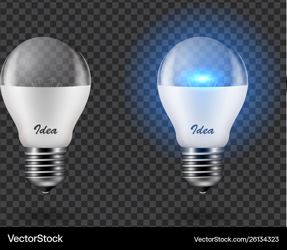 Light bulb Royalty Free Vector Image - VectorStock