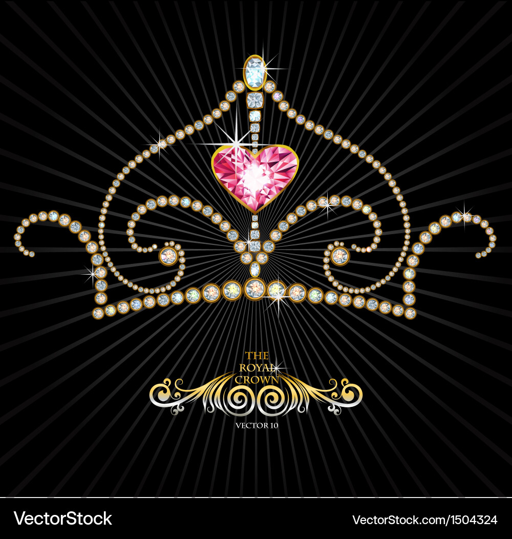 Crown Royalty Free Vector Image - VectorStock