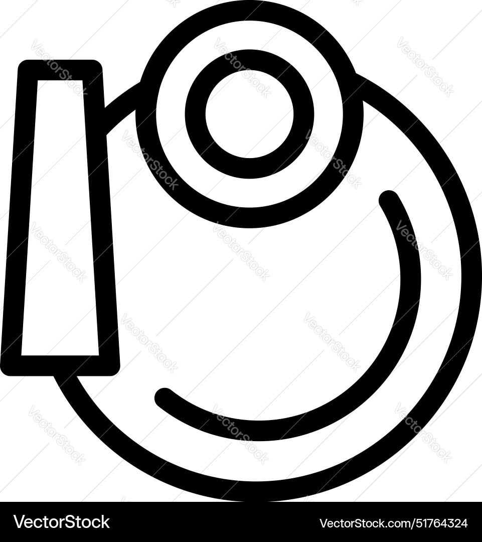 Turbocharger icon boosting power and performance Vector Image