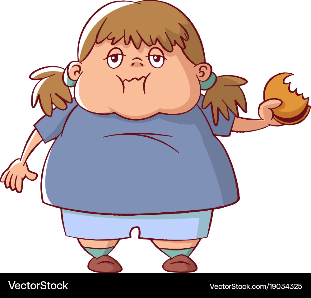 Obese Little Girl
