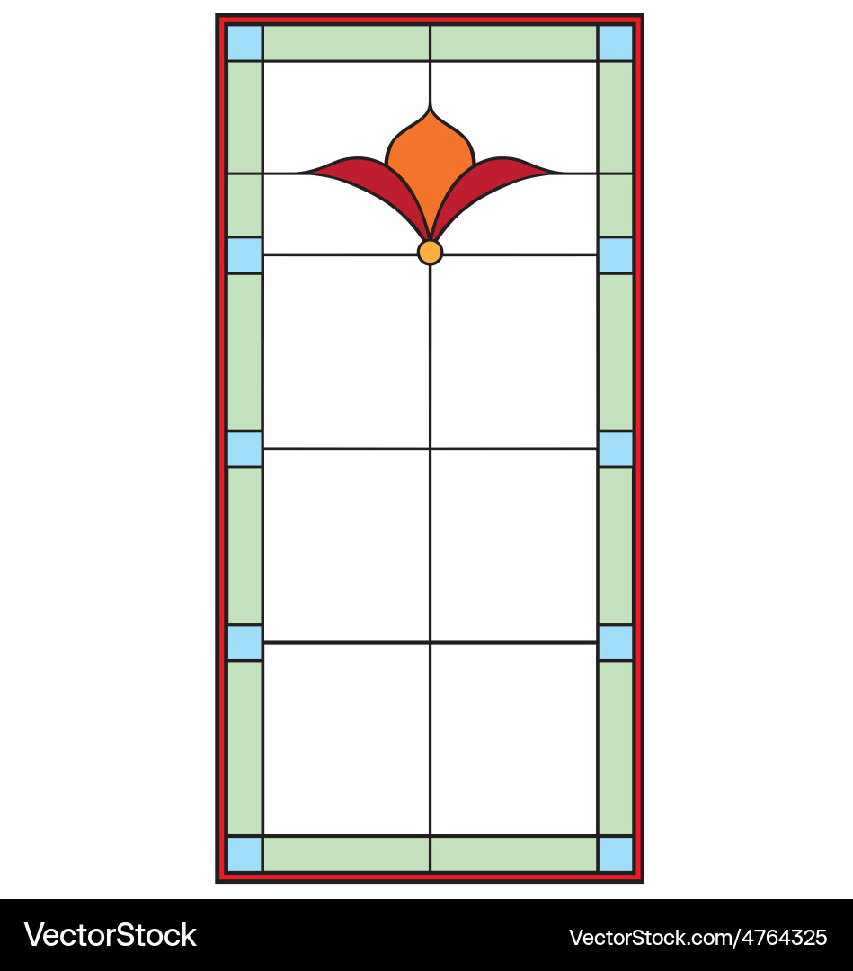 Stained glass Royalty Free Vector Image - VectorStock