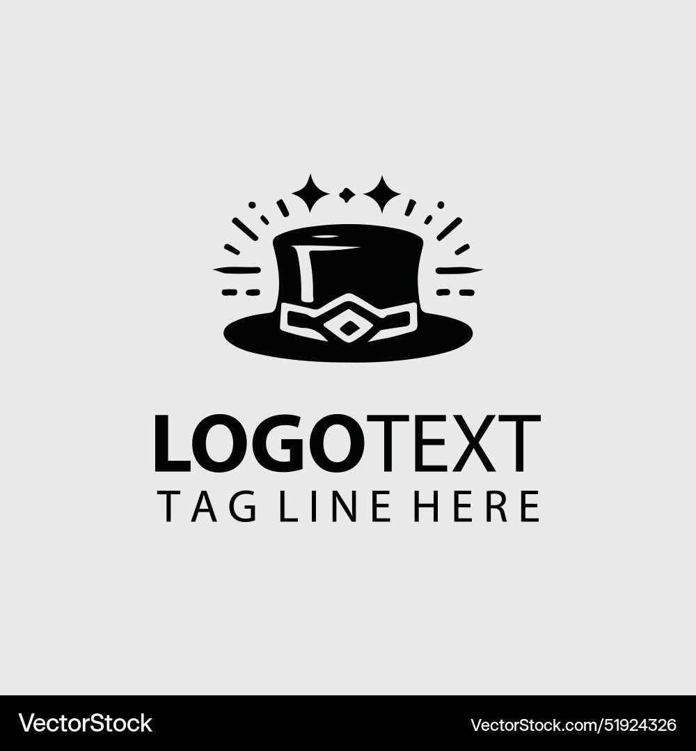 Magic cap logo Royalty Free Vector Image - VectorStock