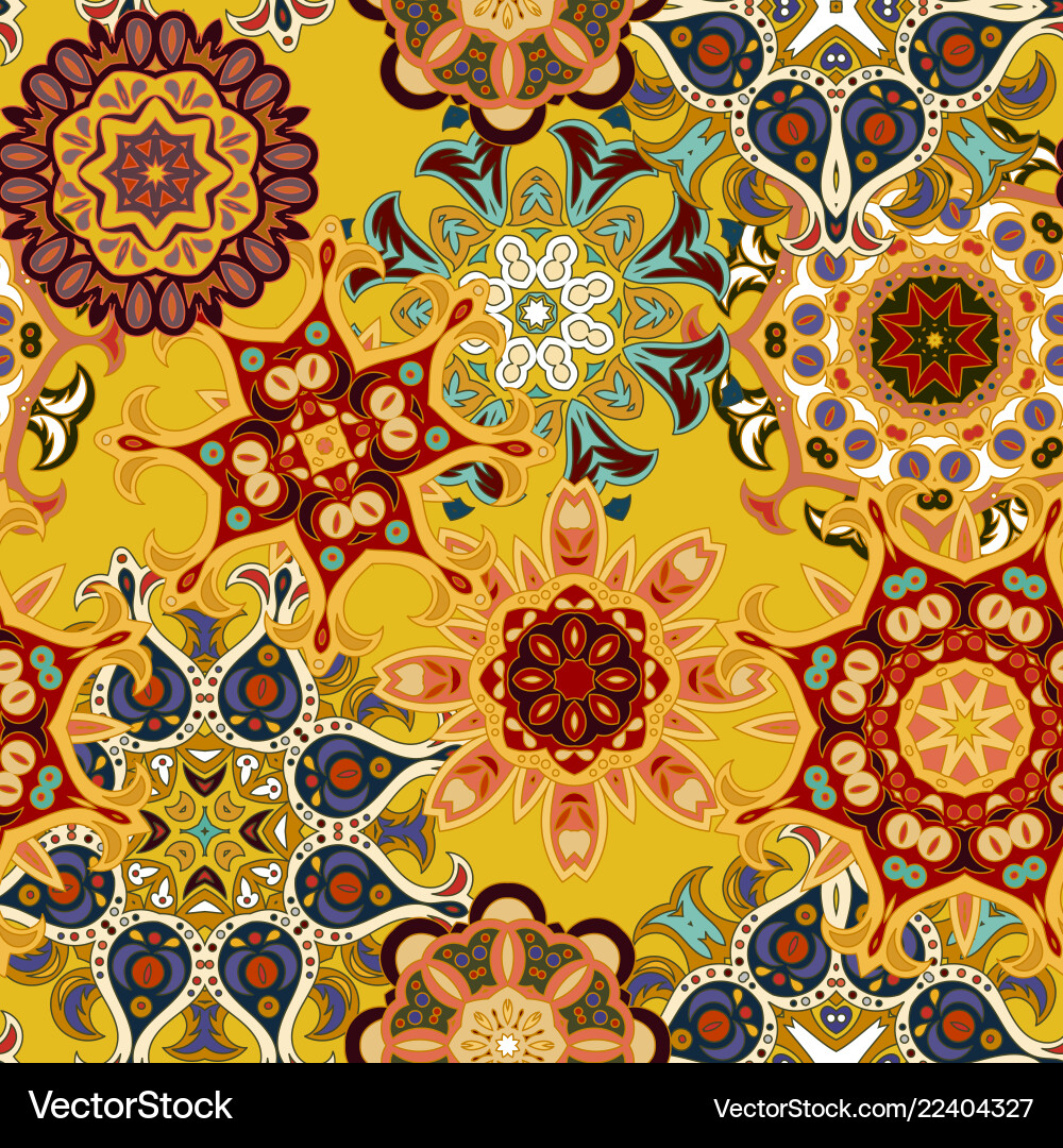 Mandala fabric Vector Images & Graphics for Commercial Use | VectorStock