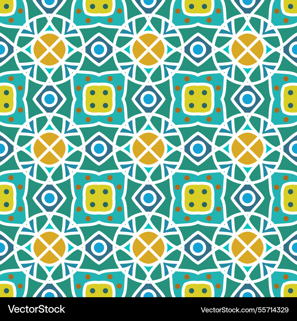 Islamic Geometric Pattern Royalty Free Vector Image