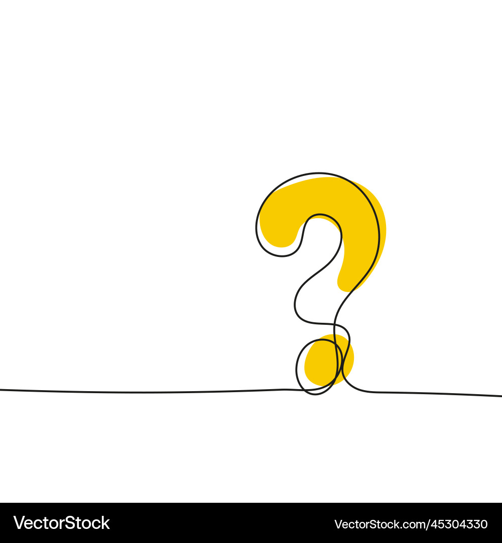 Question mark icon Royalty Free Vector Image - VectorStock