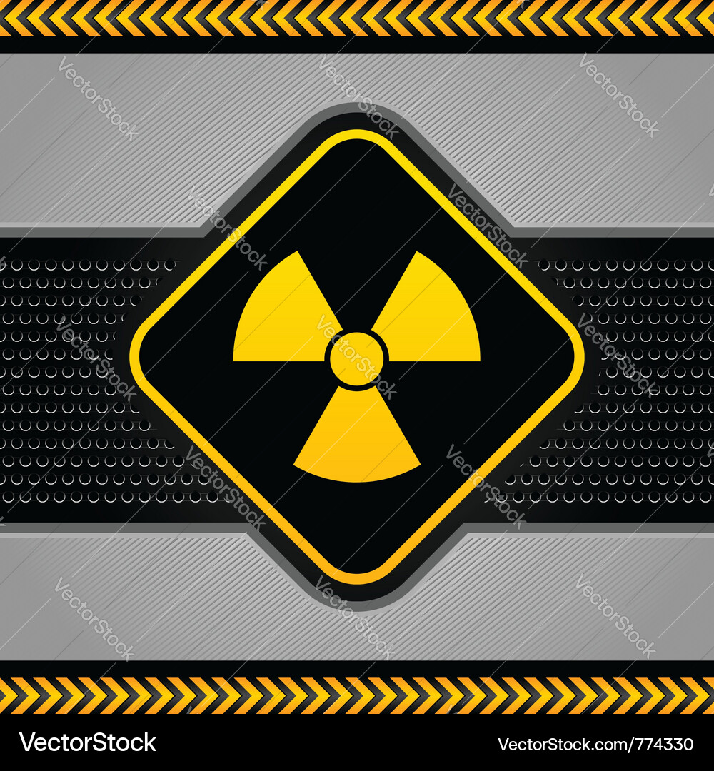 Radioactive symbol Royalty Free Vector Image - VectorStock