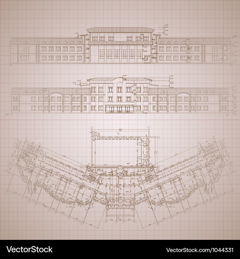 Architecture Royalty Free Vector Image - VectorStock