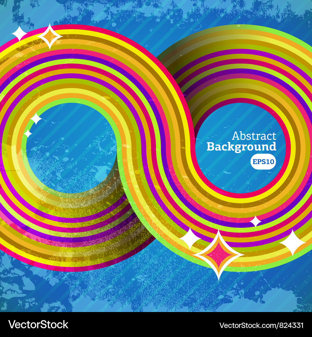 Grunge Eternity Background Royalty Free Vector Image