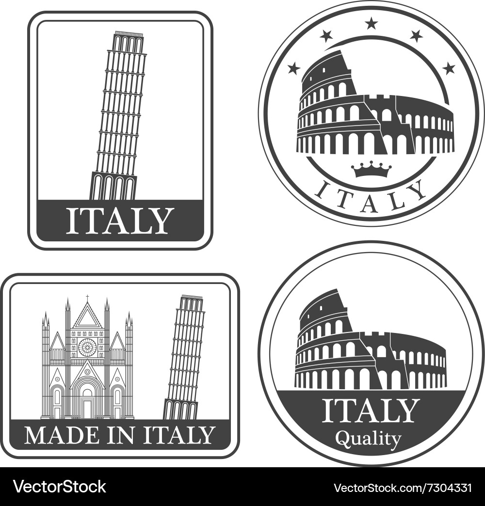 Italy Royalty Free Vector Image - VectorStock
