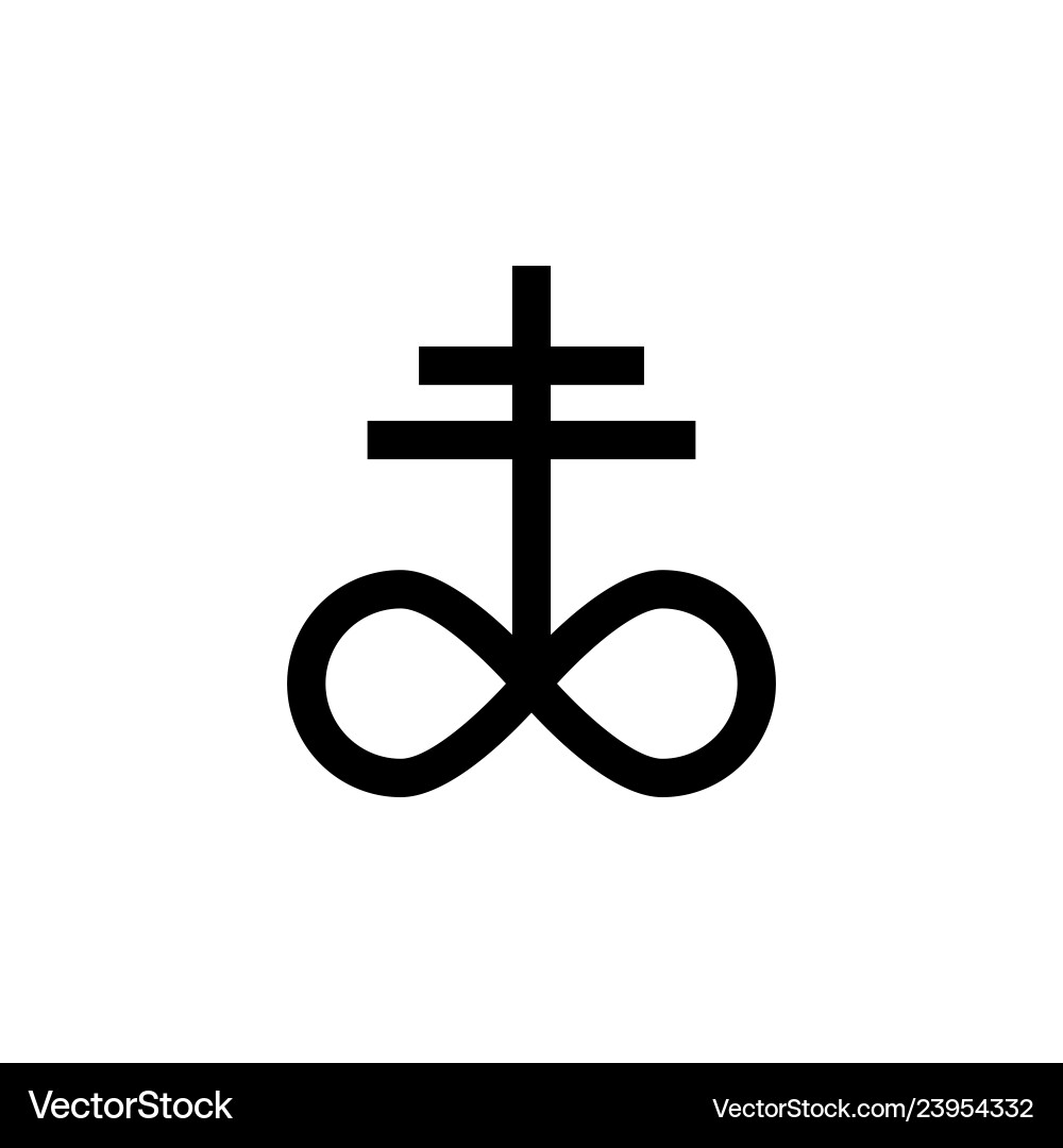 Religion symbol satanic church icon element Vector Image