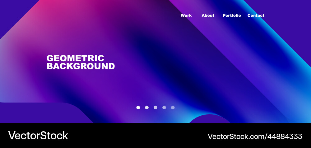 Geometric fluid shapes with liquid colors abstract