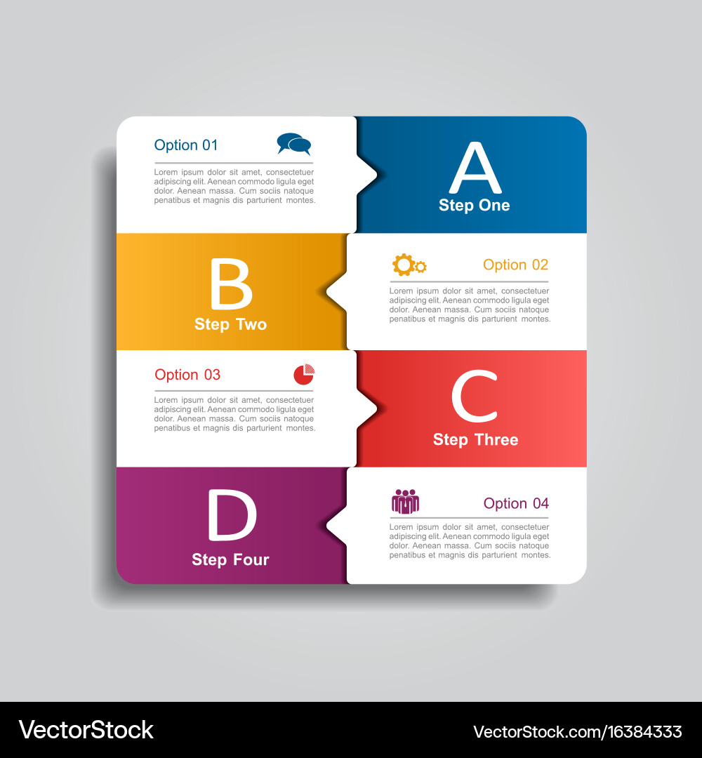 Infographic template can Royalty Free Vector Image