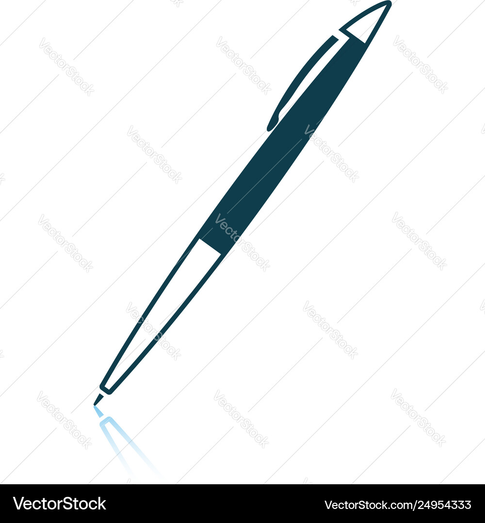 Pen icon Royalty Free Vector Image - VectorStock