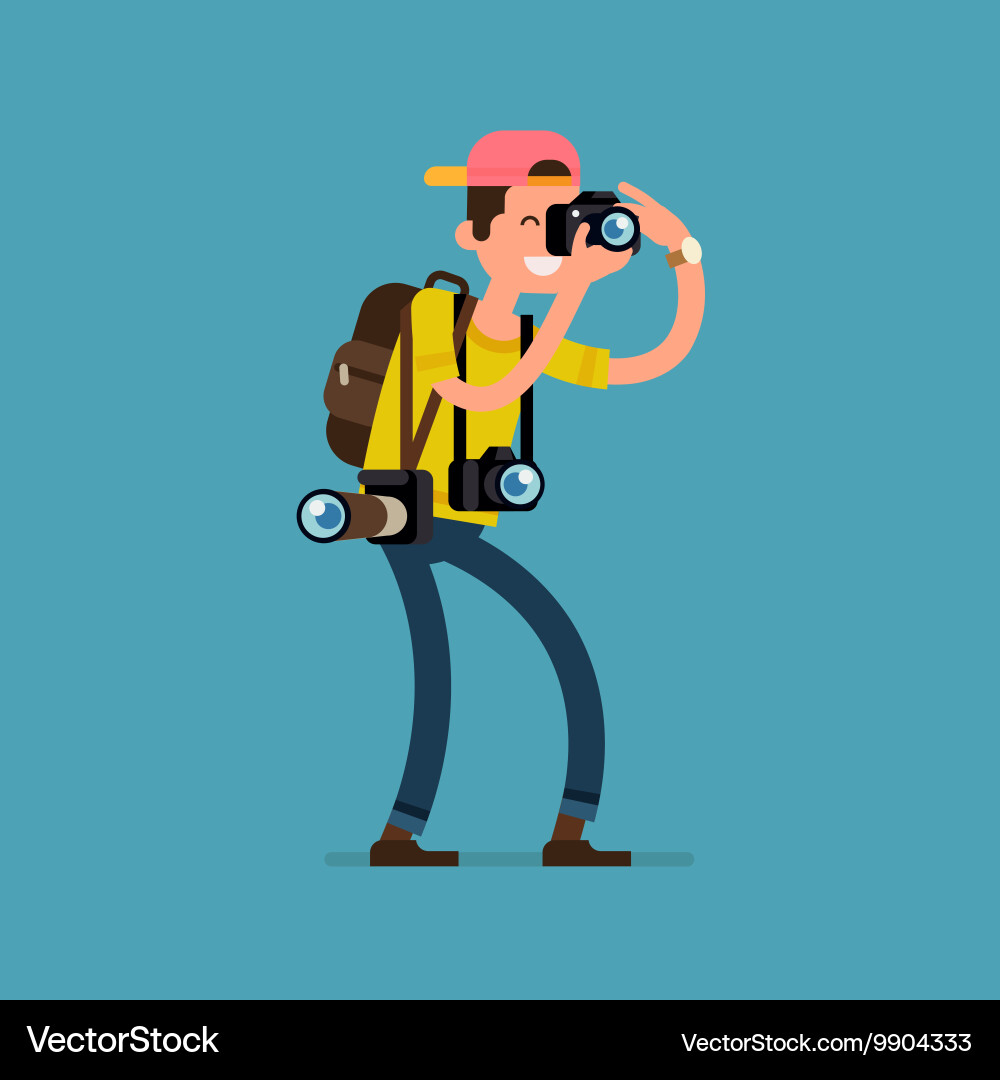 Photographer Royalty Free Vector Image - VectorStock