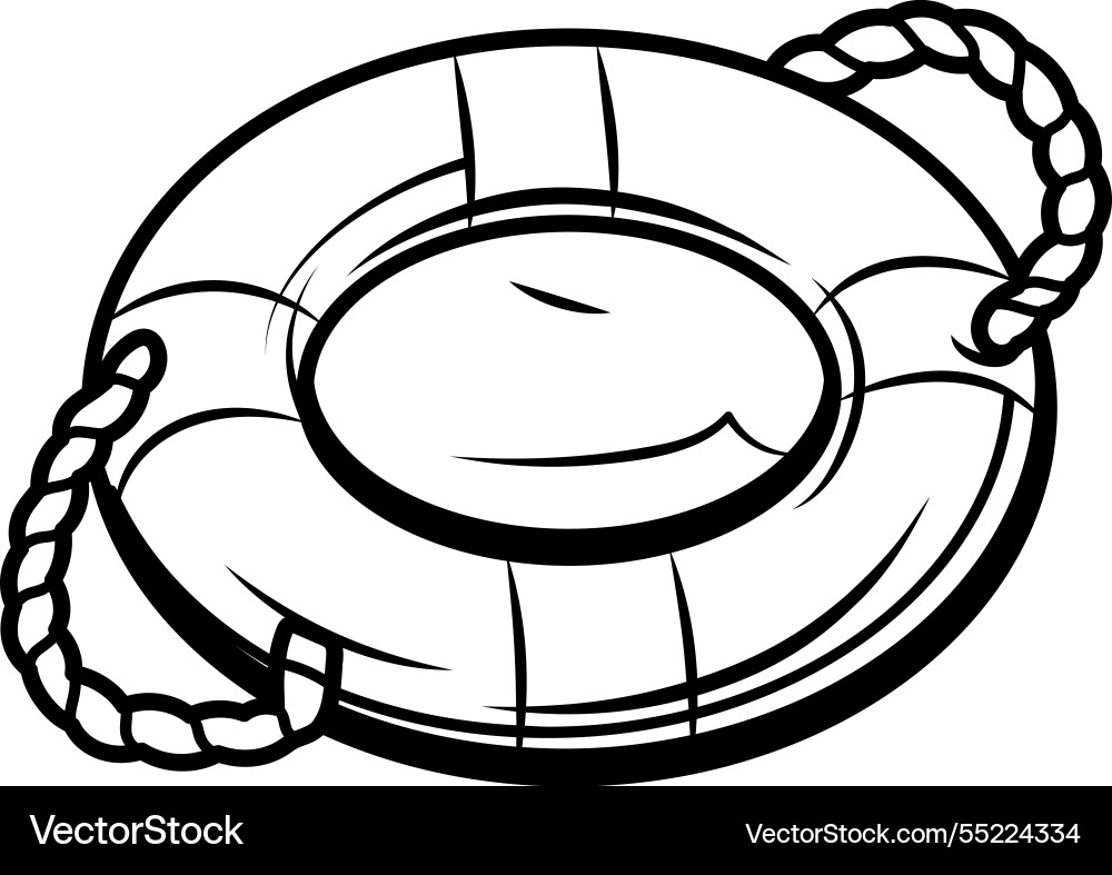 Life ring Royalty Free Vector Image - VectorStock