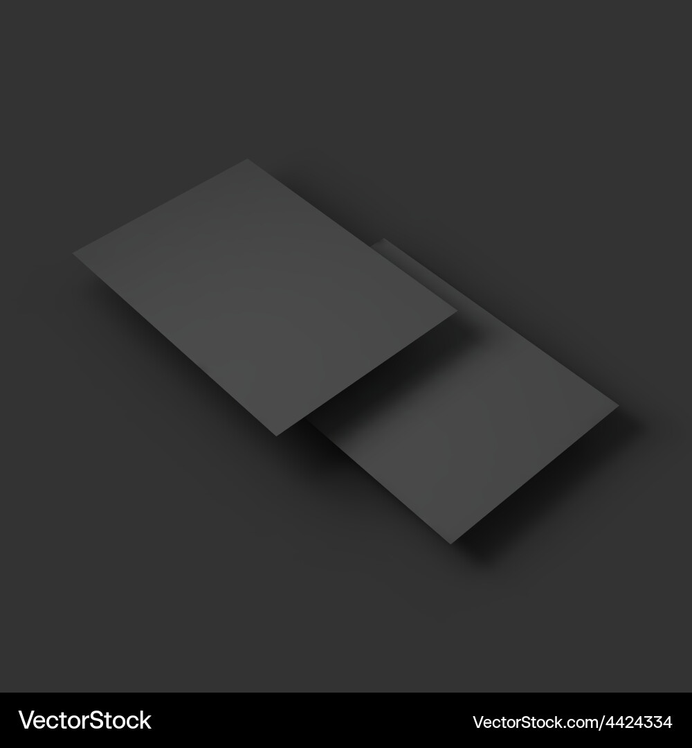 Stack of pages with curved corners business Vector Image