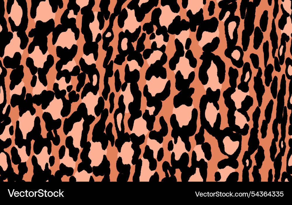 Abstract modern leopard seamless pattern animals Vector Image