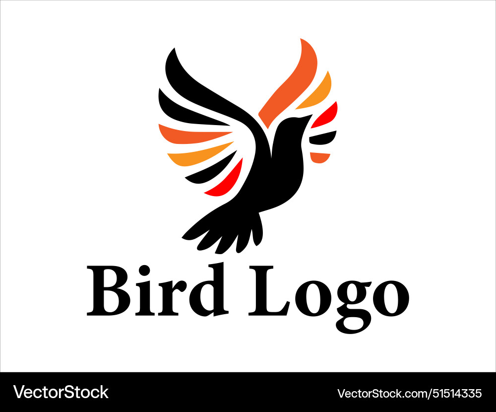 Bird logo Royalty Free Vector Image - VectorStock