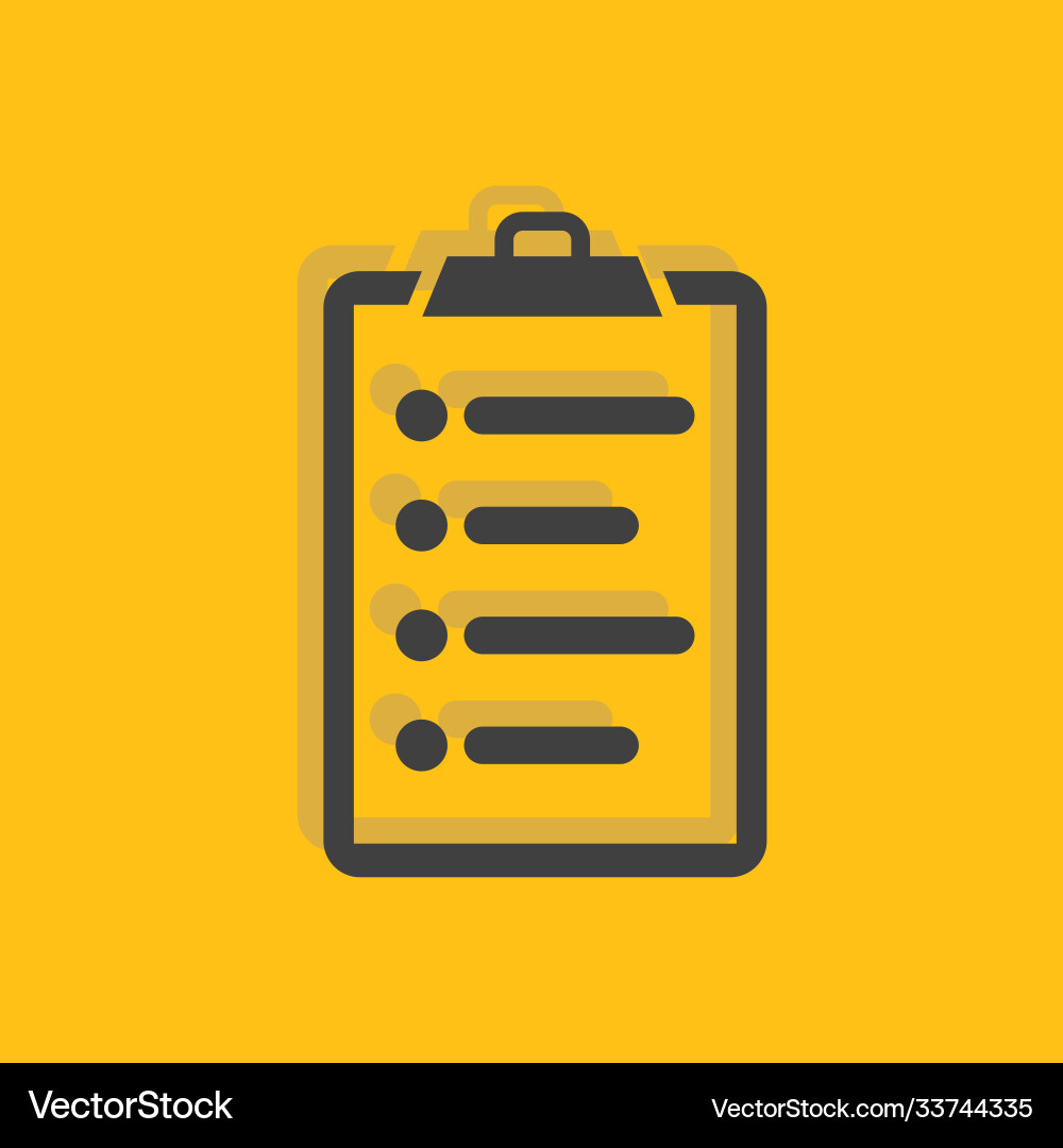 Document form blank icon sign Royalty Free Vector Image