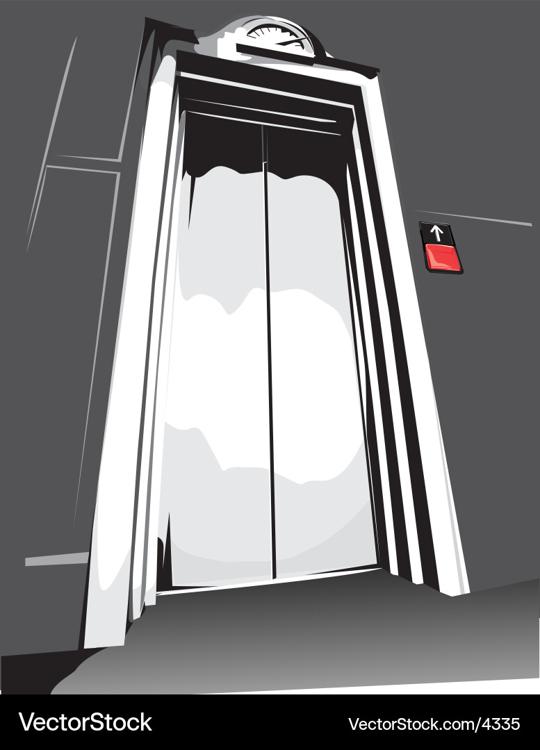 Elevator Royalty Free Vector Image - VectorStock