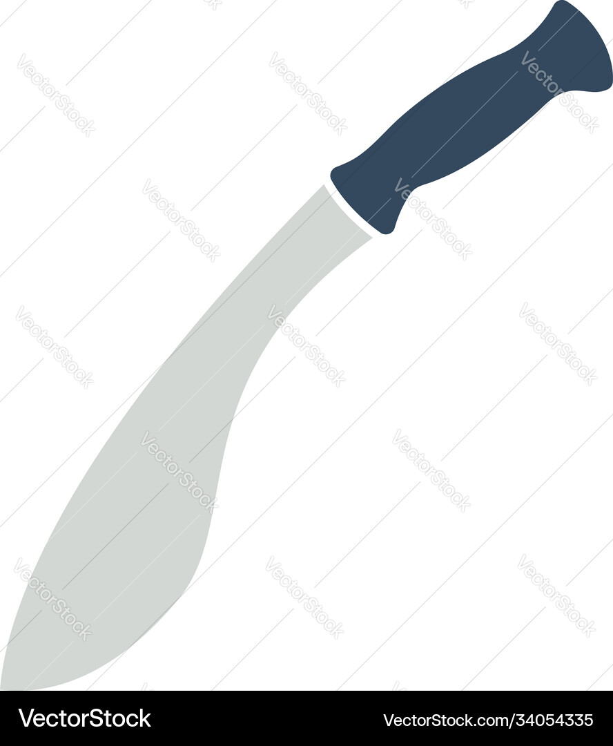 Machete icon Royalty Free Vector Image - VectorStock