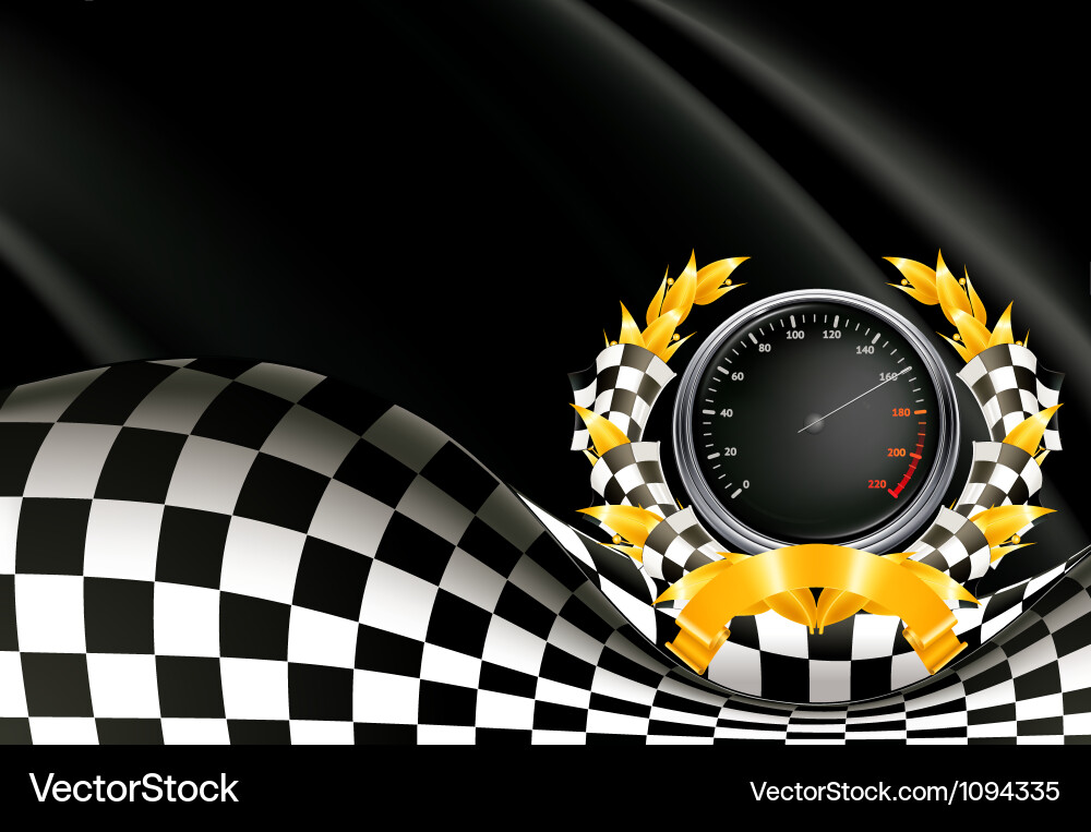 Racing background Royalty Free Vector Image - VectorStock