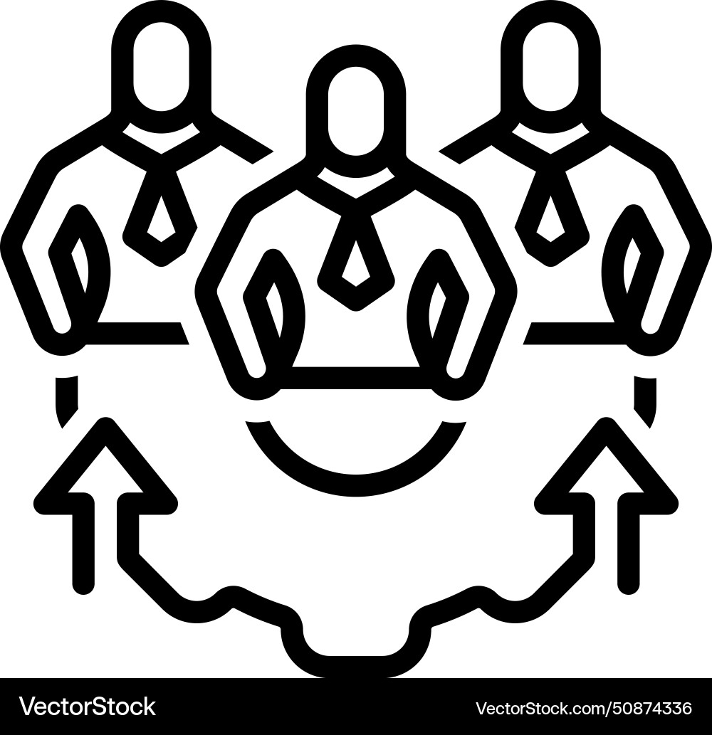 Team building Royalty Free Vector Image - VectorStock