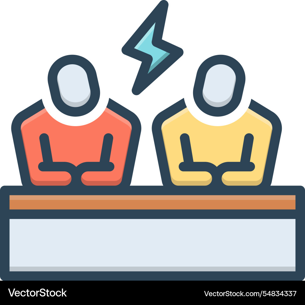 Conflict Royalty Free Vector Image - VectorStock