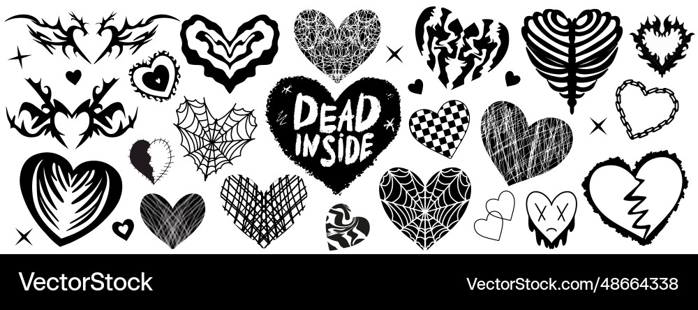 Emo Rose Vector Images (62)
