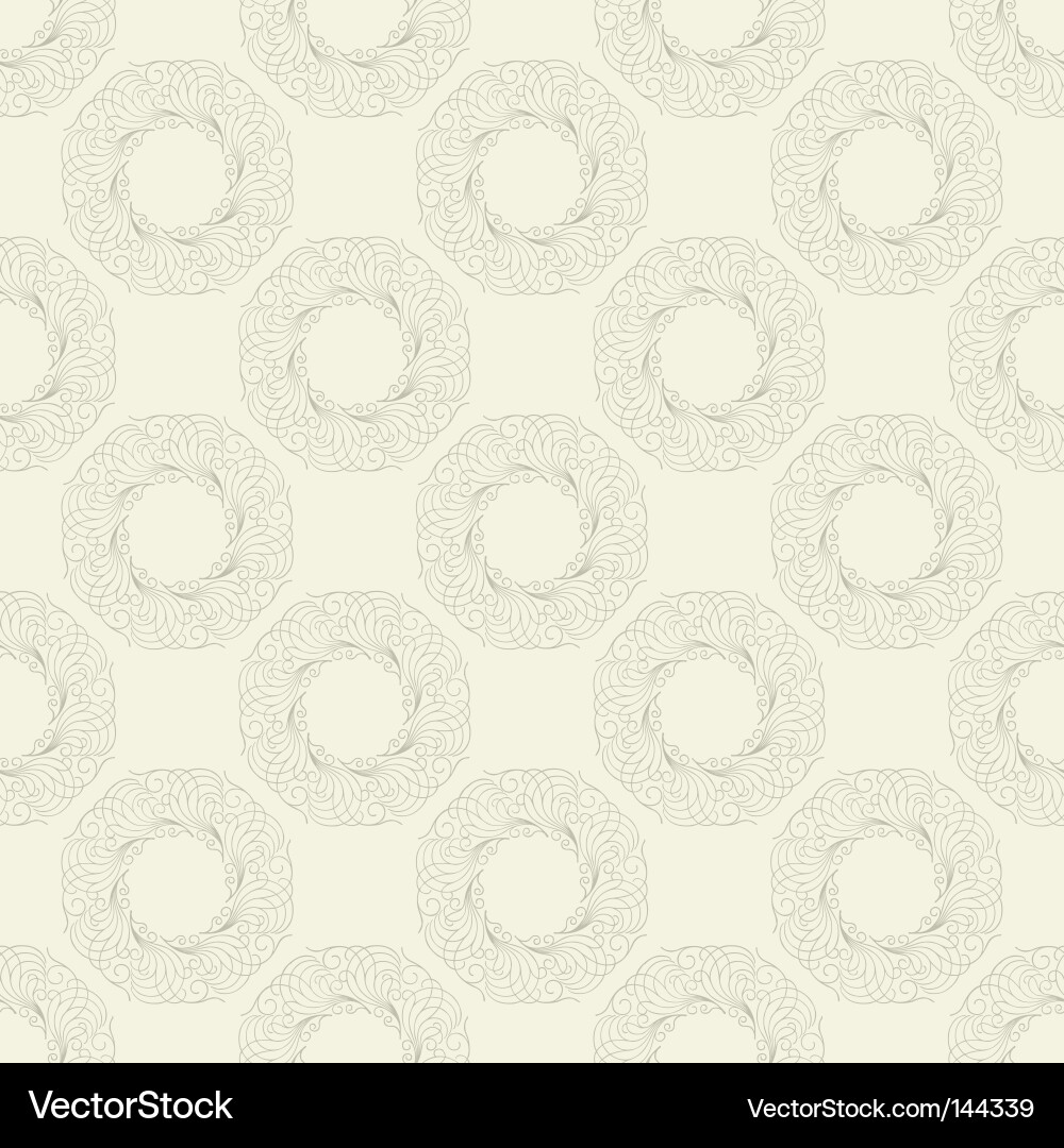 Elegant Filigree Circles Royalty Free Vector Image