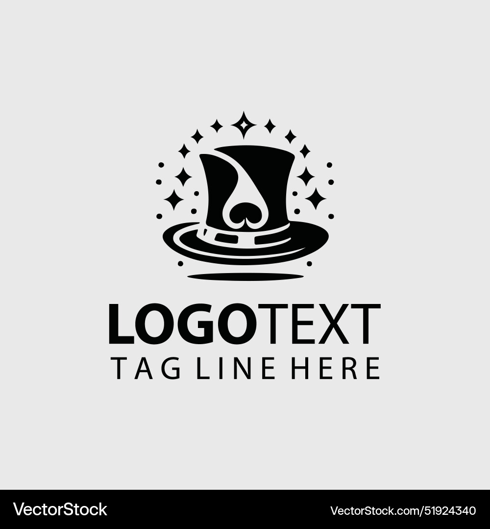 Magic cap logo Royalty Free Vector Image - VectorStock