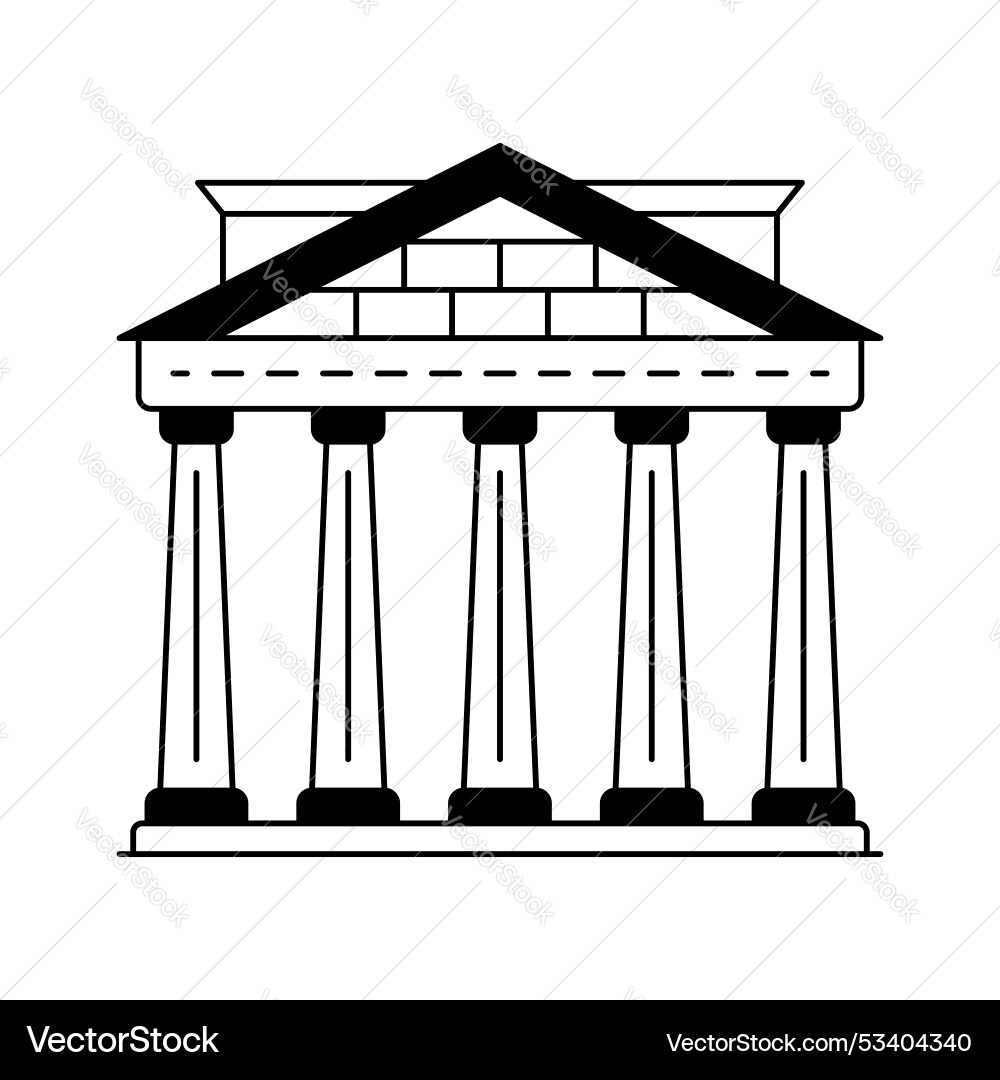 Pantheon Royalty Free Vector Image - VectorStock