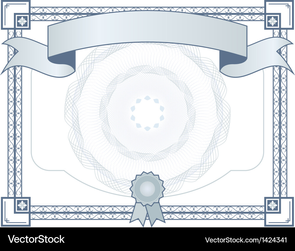 Certificate Royalty Free Vector Image - VectorStock