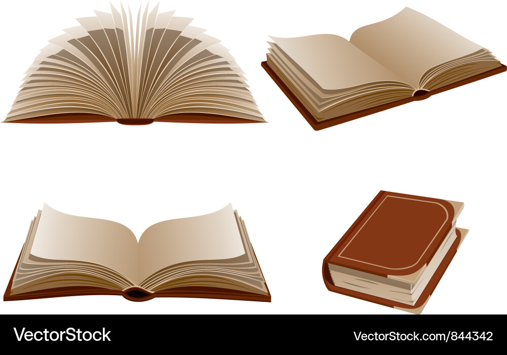 Books Royalty Free Vector Image - VectorStock