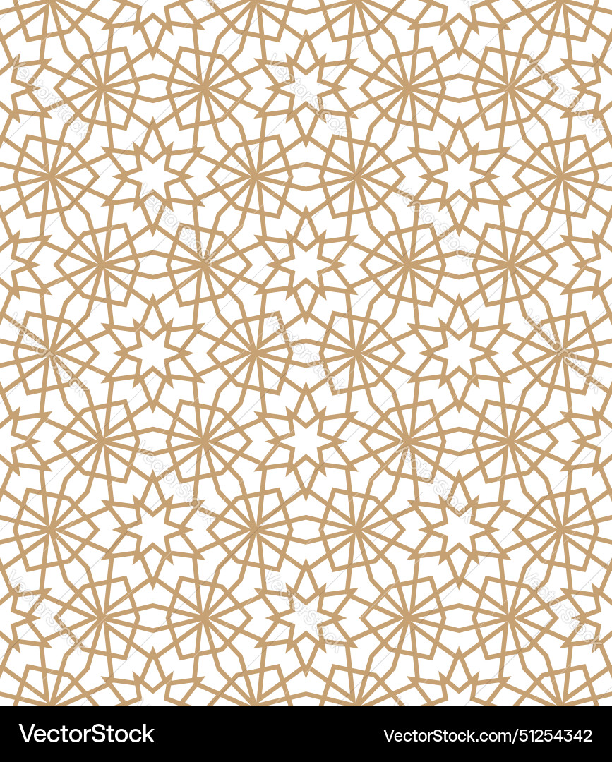 Islamic background with traditional style arabic Vector Image