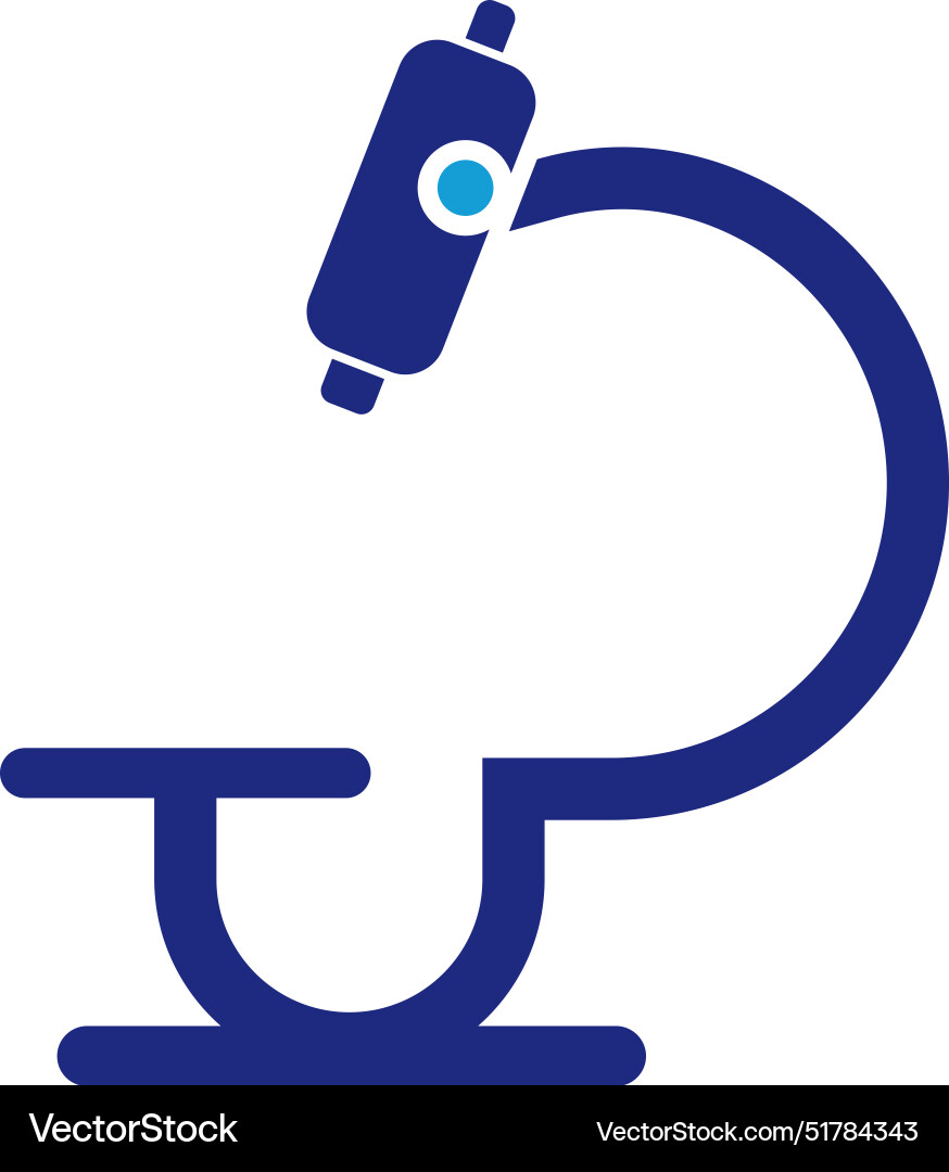 Mikroskop Icon Lizenzfreies Vektorbild - VectorStock