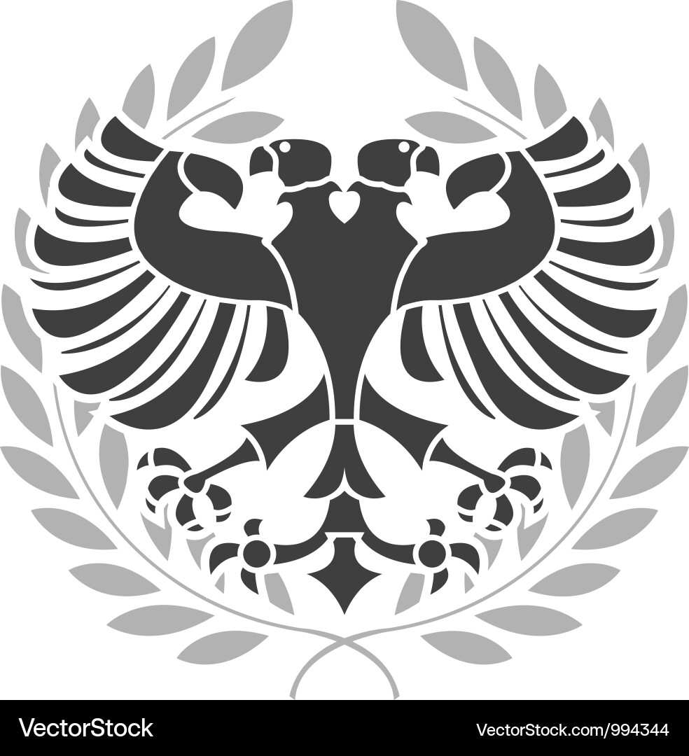 Heraldic eagle Royalty Free Vector Image - VectorStock