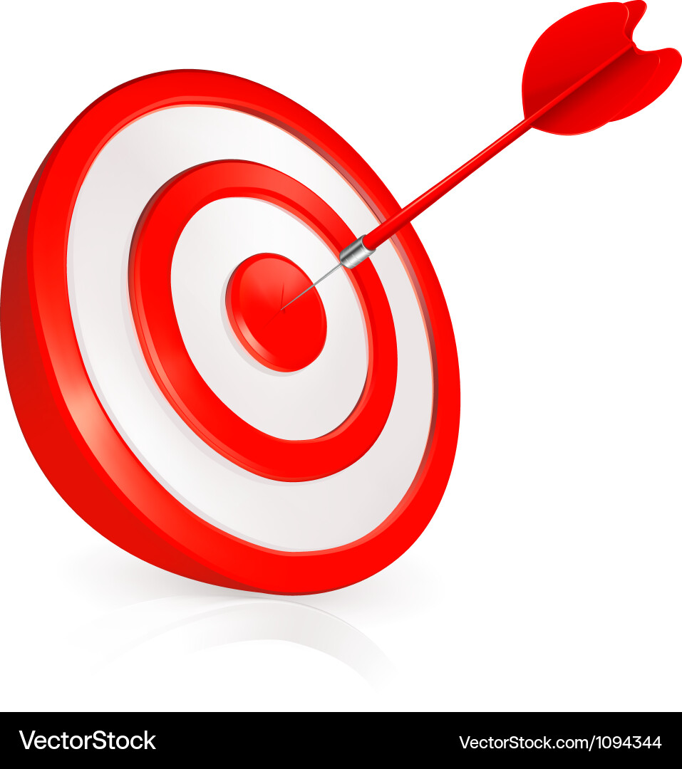 Target Royalty Free Vector Image - VectorStock