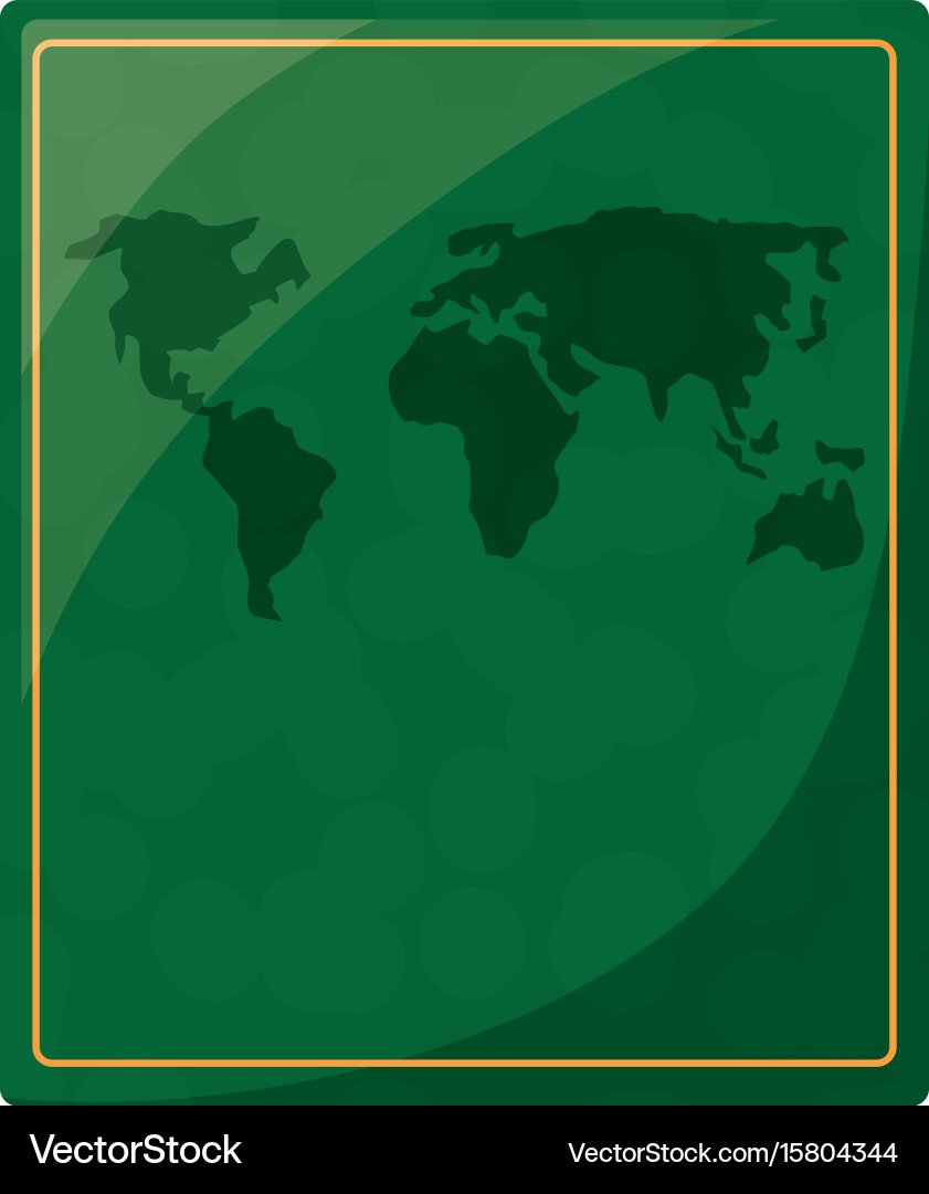 World map location Royalty Free Vector Image - VectorStock
