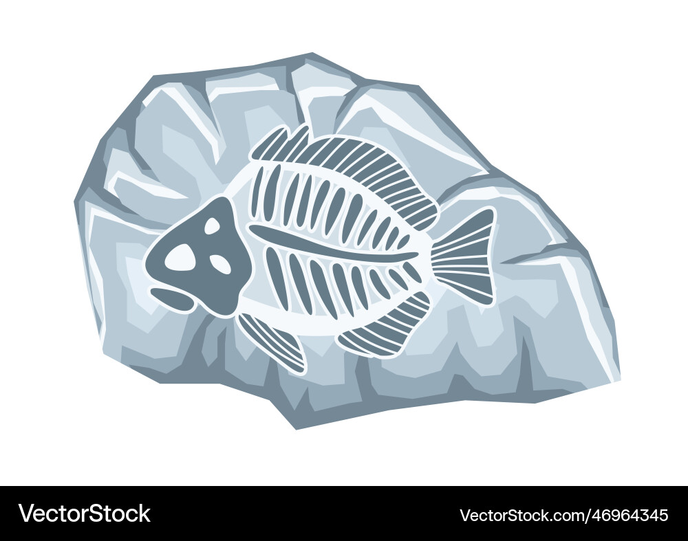 Archaeological fossil dig Royalty Free Vector Image