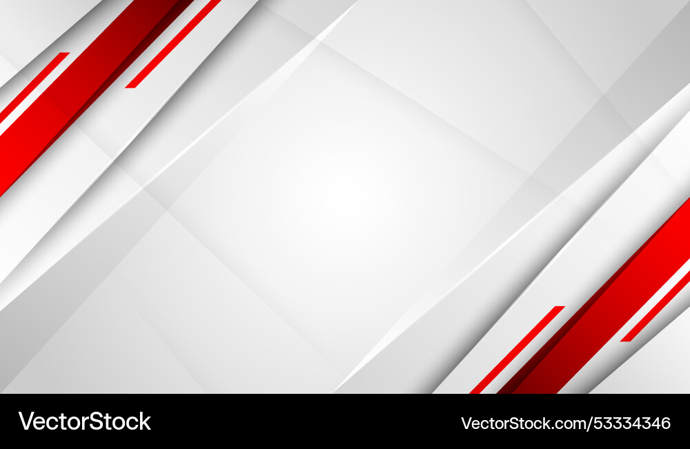 Red curve on a white background Royalty Free Vector Image