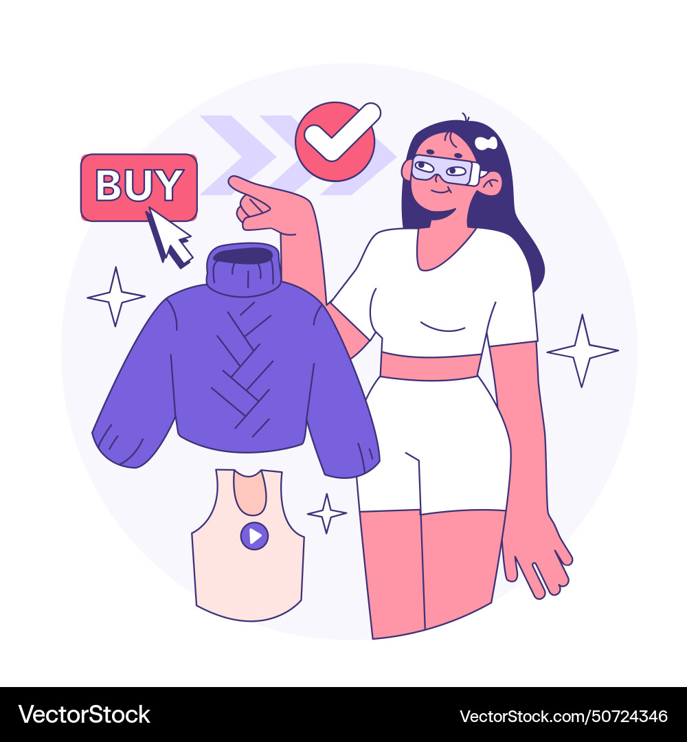 Wearable technology smart device character using Vector Image