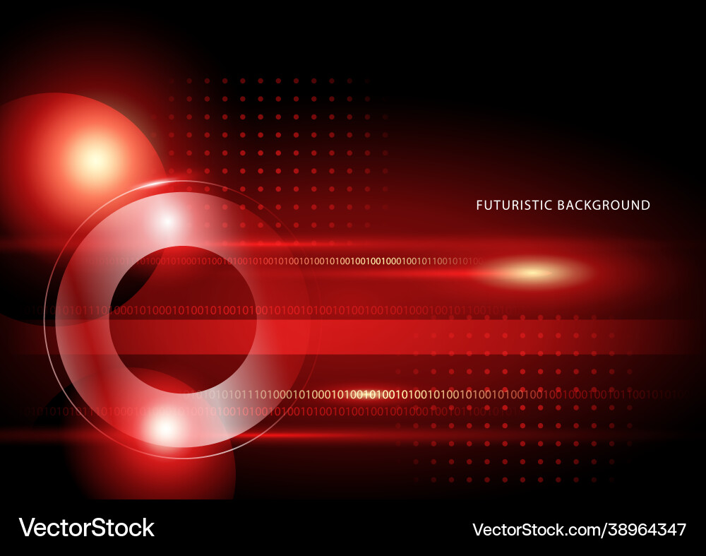 Abstract image in red and black colors Royalty Free Vector