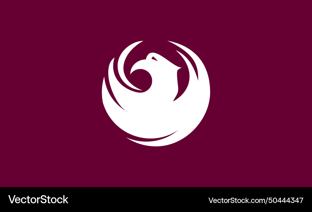 Phoenix flag Royalty Free Vector Image - VectorStock