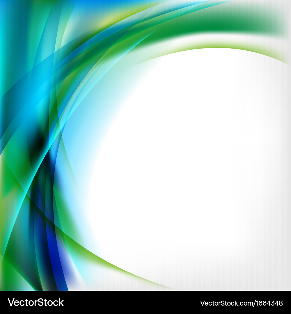 Abstract colored wave on background Royalty Free Vector