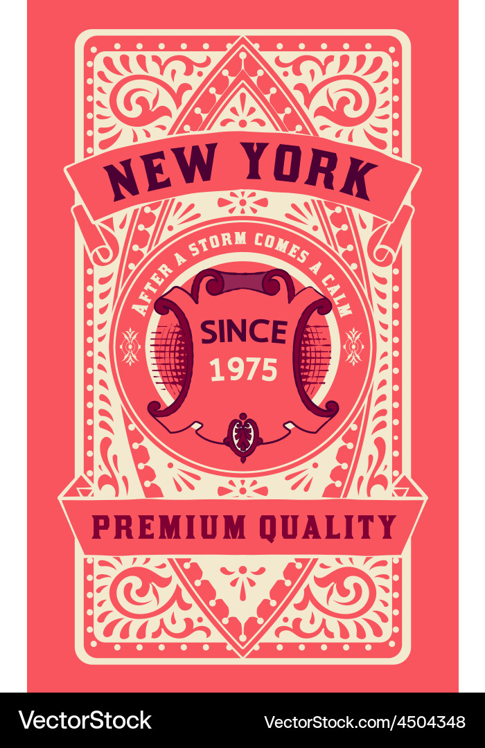 Retro card design Royalty Free Vector Image - VectorStock