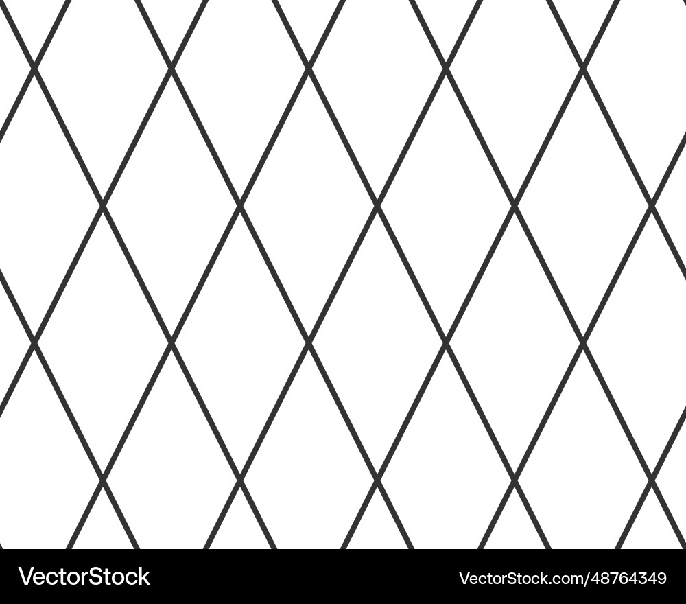 Diagonal cross line grid seamless pattern Vector Image